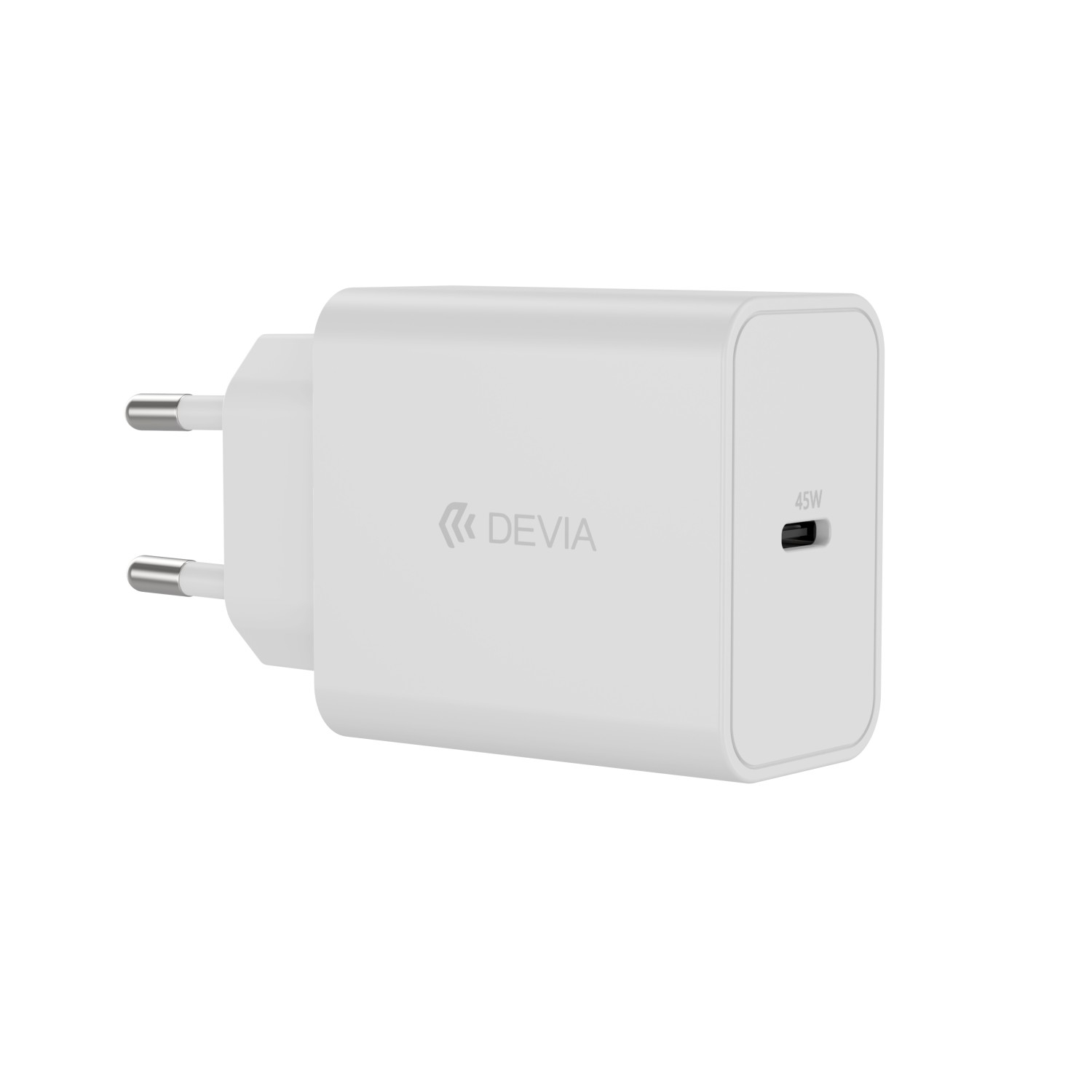 Įkroviklis buitinis ROCKET PD Type-C 45W DEVIA | Krovikliai | Case4you.lt telefono aksesuarai