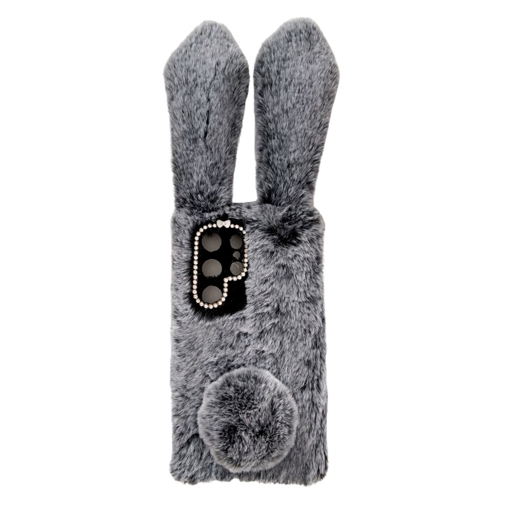 Samsung S24 ULTRA dark grey nugarėlė Fluffy rabbit | S Serija | Samsung ...
